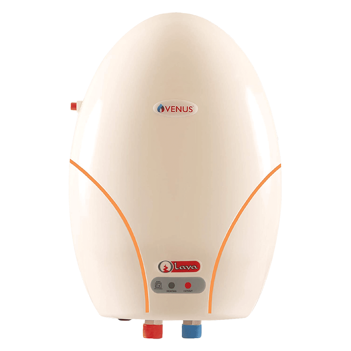 Buy VENUS Lava 3 Litre 4 Star Vertical Instant Geyser with Multifunction Valve (Ivory) online at ...